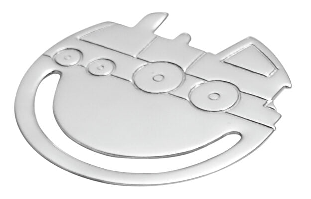 Sterling Silver Train Bookmark from Carrs Silver